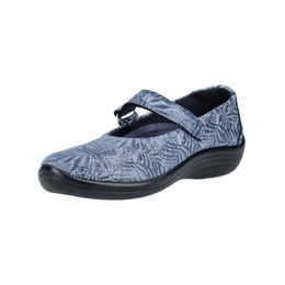 Arcopedico Damen Ballerina "Arcopedico Ballerinas Lederimitat", Gr. 37blau, schwarz, Lederimitat, Schuhe