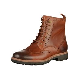 Clarks Herren Schn&uuml;rstiefelette "Clarks Stiefelette Leder", Gr. 41,5, braun, Leder, Schuhe