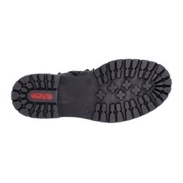 Rieker Damen Winterboots, Gr. 36, schwarz, Lederimitat, Schuhe, mit Kunstfell am Schaft