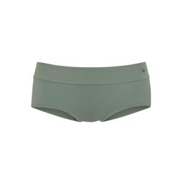 s.Oliver Damen Bikini-Hotpants "Spain", gr&uuml;n, Gr. 44, unifarben, Microfaser, Polyamid, Badehosen, unifarben