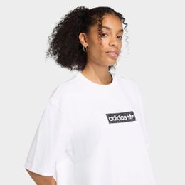Damen T-Shirt "AOP", wei&szlig;, Gr. XL, adidas originals, Obermaterial: 100% Baumwolle, Shirts
