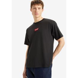 Levi's LEVI'S Herren T-Shirt "SEVINTAGE", schwarz, Gr. L, unifarben, Jersey, Obermaterial: 100% Baumwolle, Shirts, mit Logo-Aufn&auml;her auf der Brust