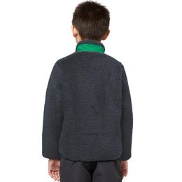 Jack Wolfskin Jungen Fleecejacke "ICE CURL JACKET K", grau, Gr. 92, Fleece, Obermaterial: 100% Polyester, Jacken, mit Eingrifftaschen und