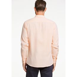 JACK'S INN 54 JACK&rsquo;S Herren Leinenhemd "Leinenhemd (Langarm) Regular Fit"lt peach, Gr. XL, Obermaterial: 55% Leinen, 45% Baumwolle, Hemden