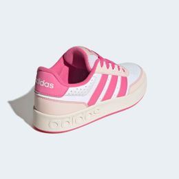 M&auml;dchen Sneaker "BREAKBASE KIDS", adidas Sportswear, Gr. 37, pink, Synthetik, Textil, Schuhe, f&uuml;r Kinder & Jugendliche