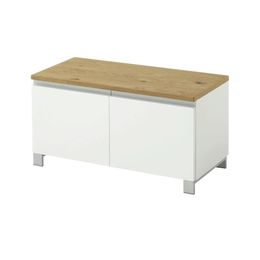 M&ouml;bel Kraft Garderobenbank - wei&szlig; - Materialmix - 84 cm - 45 cm - cm 40,0 - M&ouml;bel Kraft
