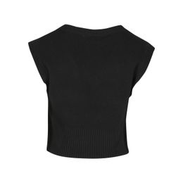 Urban Classics Damen Strickweste "Urban Classics Ladies Soft Knit Pullunder", schwarz, Gr. M, 76% Polyester, 10% Polyacryl, 8% Polyamid, 6% Elasthan,