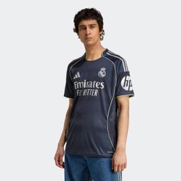 Herren Fu&szlig;balltrikot "REAL MADRID 25/26 AUSW&Auml;RTSTRIKOT", blau, Gr. M, adidas Performance, Obermaterial: 100% Polyester, Trikots, Real Madrid