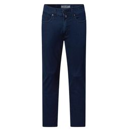 Pierre Cardin Damen Tapered-fit-Jeans "Lyon Tapered", blau, Gr. 31, Denim/Jeans, Obermaterial: 84% Baumwolle, 14% Polyester, 2% Elasthan, Jeans, im