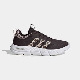 Damen Walkingschuh "CLOUDFOAM FLEX ELASTIC LACES", adidas Sportswear, Gr. 36aurora coffee, crystal linen, core wei&szlig;, Synthetik, Textil, Schuhe