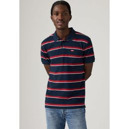 Levi's LEVI'S Herren Poloshirt "HM POLO", blau, Basic, Gr. M, Piqu&eacute;, Obermaterial: 100% Baumwolle, Shirts
