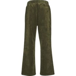 DEF Herren Jogginghose "DEF Herren DEF Cord Sweatpants", gr&uuml;n, Gr. XL, unifarben, 84% Polyester, 16% Polyamid, Hosen