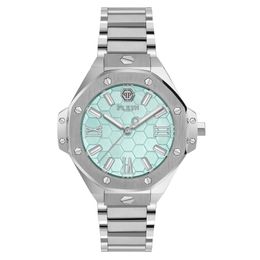 Philipp Plein Watches Uhr 'Plein Lady Rojal' Damen Gr&ouml;&szlig;e One Size hellblau / silber