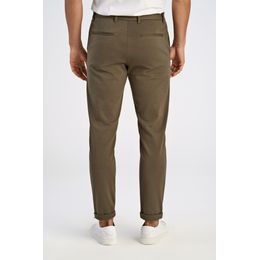 LINDBERGH Herren Stoffhose, braun, Gr. M, unifarben, Web, Obermaterial: 75% Polyester, 22% Viskose, 3% Elasthan. Futter: 65% Polyester, 35%