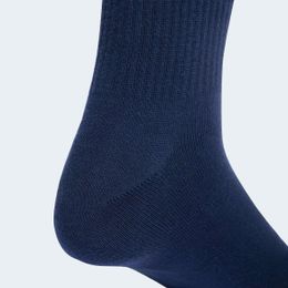 Damen Sportsocken "CR S 2P", adidas originals, Gr. Lwei&szlig;, night indigo, Obermaterial: 55% Baumwolle, 41% Polyester, 3% Elasthan, 1% Polyamid, Socken