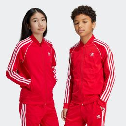M&auml;dchen Trainingsjacke "ADICOLOR SST KIDS ORIGINALS", rot, Gr. 170, adidas originals, Obermaterial: 100% Polyester, Jacken, Superstar