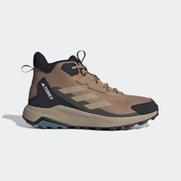 adidas terrex Herren Wanderschuh "ANYLANDER MID", Gr. 45cardboard, blanch cargo, shadow olive, Textil, Schuhe