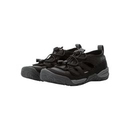 Jack Wolfskin M&auml;dchen Sandale "VILLI SANDAL K", Gr. 26, schwarz, Main Material Second Material: 100% Polyamide. Lining: 100% Polyamide. Sole: 100%