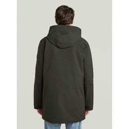 G-Star Raw G-STAR Herren Parka "Clean Vodan Parka"asfalt, Gr. S, Obermaterial: 54% Elastomultiester, 46% Polyester, Jacken