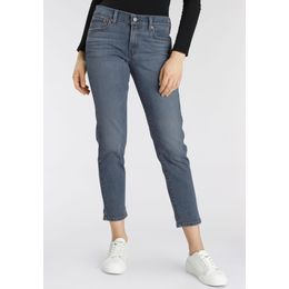 Levi's LEVI'S Damen Boyfriend-Jeans "MID RISE BOYFRIEND", blau, Gr. 25, Denim/Jeans, Obermaterial: 60% Baumwolle, 23% Viskose, 16% Polyester, 1% Elasthan,