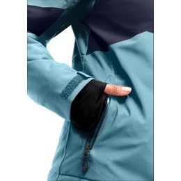 Maier Sports Damen Skijacke "Amiata W", blau, Gr. 44, 100% Polyester, Jacken, Damen Winterjacke wasserdicht u. atmungsaktiv