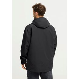 Jack Wolfskin Herren Funktionsjacke "FLEXTRAIL 2L JKT M", schwarz, Gr. L, Obermaterial: 100% Polyester. Futter: 100% Polyester, Jacken, wasserdicht,