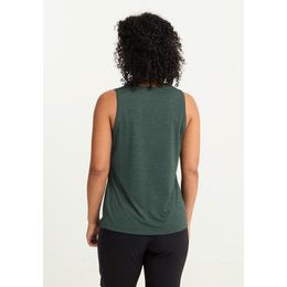Jack Wolfskin Damen Tanktop "WILDTRAIL TANK TOP W"sago palm, Gr. XS, Obermaterial: 100% Polyester, Tops, sportlicher Stil, ohne Verschluss, mit