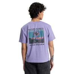 Quiksilver Damen T-Shirt "Standard", lila, Gr. XL, Obermaterial: 100% Baumwolle., Shirts
