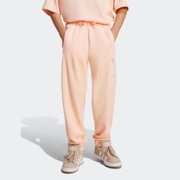 M&auml;dchen Sporthose "BIG LOGO EXECUTION OVERSIZED KIDS"haze coral, Gr. 176, adidas originals, Obermaterial: 100% Baumwolle, Hosen