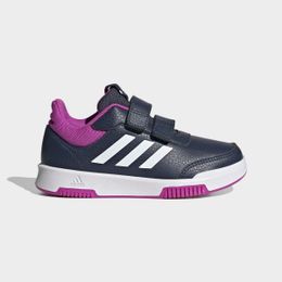 M&auml;dchen Klettschuh "TENSAUR HOOK AND LOOP", 28, blau, adidas Sportswear, Synthetik, Textil, Schuhe