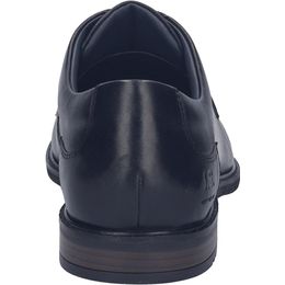 Josef Seibel Herren Schn&uuml;rschuh "Desmond 01", Gr. 40, schwarz, Leder, Schuhe, Anzugschuh, mit herausnehmbarer Innensohle, Weite H (=sehr weit)