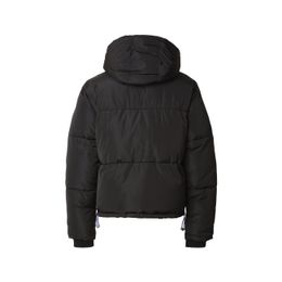 PEQUS Herren Winterjacke "PEQUS PEQUS Chest Logo Puffer Jacket", schwarz, Gr. L, mehrfarbig, 100% Polyester, Jacken