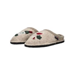 Haflinger Damen Hausschuh "Haflinger Hausschuhe Wolle", Gr. 37beige, Textil, Schuhe