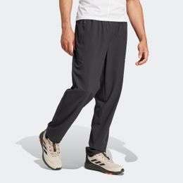 adidas terrex Herren Outdoorhose "MT ESS PANTS", schwarz, Gr. L, Obermaterial: 87% Polyester, 13% Elasthan, Hosen