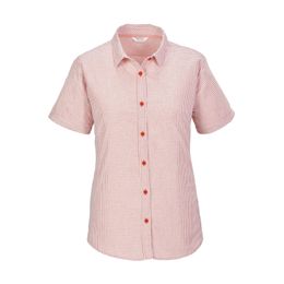 Funktionshemd Killtec "KOS 368 WMN WVN SHRT", Damen, Gr. 34, Normalgr&ouml;&szlig;en, ros&eacute;, Obermaterial: 100% Polyester, Hemden, Karierte, wasserabweisende, atmungsaktive Bluse