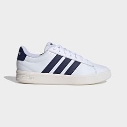 Herren Sneaker "GRAND COURT 3.0", adidas Sportswear, Gr. 41, blau, Synthetik, Textil, Schuhe