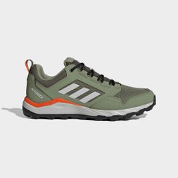adidas terrex Herren Trailrunningschuh "TRACEROCKER 2.0 TRAILRUNNING", Gr. 41, gr&uuml;n, Synthetik, Textil, Schuhe, Trail-Runningschuhe