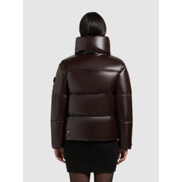 Khujo Damen Winterjacke "Rinja2 Shiny"pflaume, Gr. L, Obermaterial: 100% Polyester. Innenfutter: 100% Nylon. Wattierung: 100% Polyester.