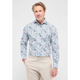 Eterna Herren Langarmhemd "MODERN FIT", blau, Gr. 40, Twill, 100% Baumwolle, Hemden, EASY IRON (b&uuml;gelleicht)