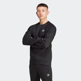 Herren Sweatshirt "TREFOIL ESSENTIALS", schwarz, Gr. XXL, adidas originals, Obermaterial: 70% Baumwolle, 30% Polyester, Sweatshirts, Essentials