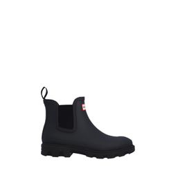 Hunter Damen Gummistiefel "UNISEX DOWNPOUR CHELSEA BOOT", Gr. 41schwarz, Gummi, Schuhe, wasserdicht