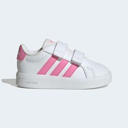 Kinder Sneaker "GRAND COURT 3.0 KIDS", adidas Sportswear, Gr. 27, pink, Synthetik, Textil, Schuhe, f&uuml;r Kinder