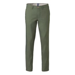 MEYER Herren Chinos "M5 Chino 1-6010", gr&uuml;n, Gr. 40, unifarben, 67% Baumwolle, 30% Polyamid, 3% Elasthan, Hosen, mit buntgewebtem Innenfutter