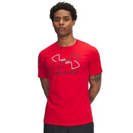 Under Armour Herren T-Shirt "UA GL FOUNDATION UPDATE SS", wei&szlig;, Gr. M, Single Jersey, Obermaterial: 60% Baumwolle, 40% Polyester, Shirts, mit