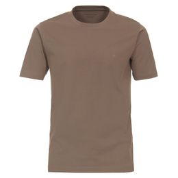 Casamoda Damen T-Shirt "Casamoda T-Shirt uni", beige, Gr. S, 100% Baumwolle, Shirts