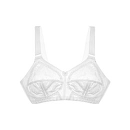 Triumph Damen B&uuml;gelloser BH "Doreen X", Gr. 105, wei&szlig;, Microtouch, Obermaterial: 84% Polyamid, 10% Elasthan (LYCRA), 6% Baumwolle, unifarben, BHs,