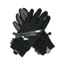 Zanier Herren Skihandschuhe "Nordic.ZB"schwarz, Gr. 8,5, 80% Polyester, 20% Elasthan, Handschuhe, mit integrierter Tasche