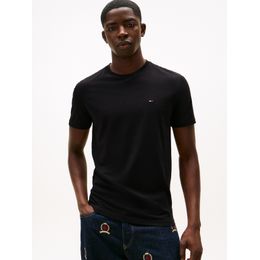 Tommy Jeans Herren T-Shirt "TJM EXTRA SLIM 3 PACK", schwarz, Gr. 4XL, Single Jersey, Obermaterial: 100% Baumwolle, Shirts, Mit Rundhalsausschnitt