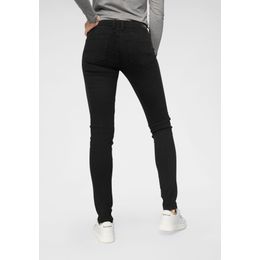 Pepe Jeans Damen Skinny-fit-Jeans "SOHO", schwarz, Gr. 25, Denim/Jeans, Obermaterial: 92% Baumwolle, 6% Polyester, 2% Elasthan, Jeans, im