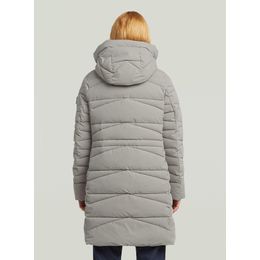 G-Star Raw G-STAR Damen Outdoorjacke "Whistler Mid Puffer", grau, Gr. S, Obermaterial: 50% Polyester, 50% Polyester, Jacken